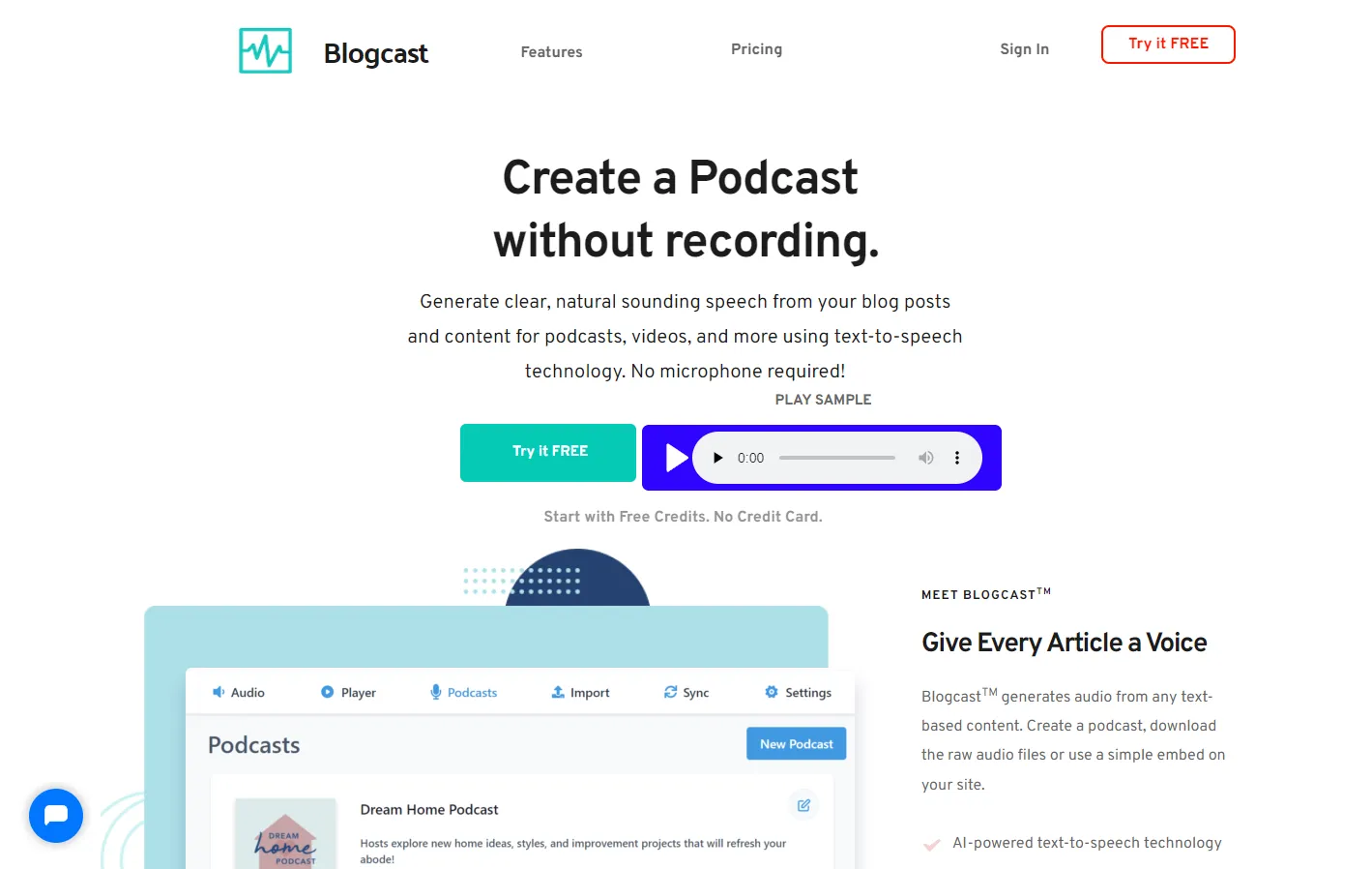 Blogcast: Text-to-speech platform for creating engaging audio content ...