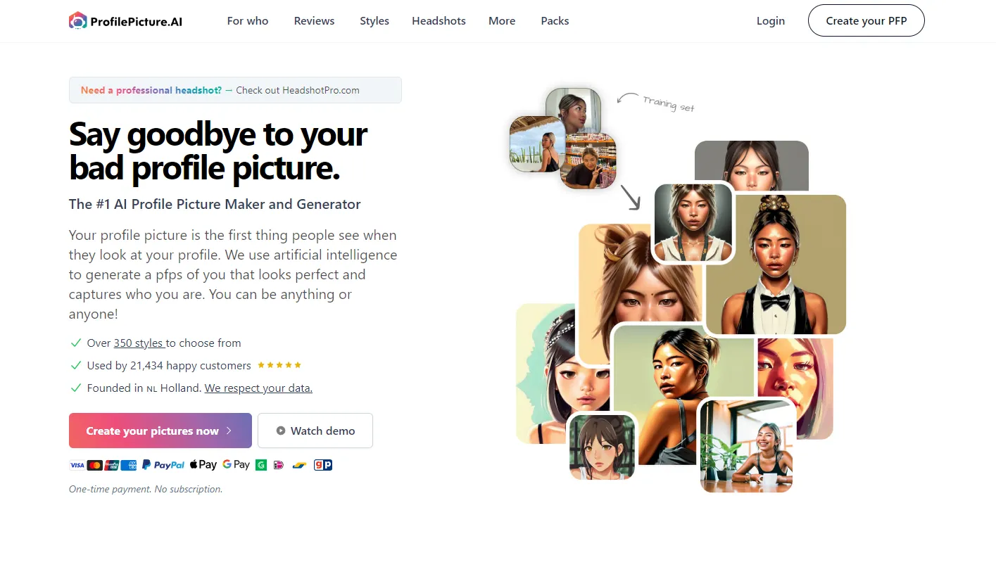 Profile Picture AI: Create unique, high-quality profile pictures in ...