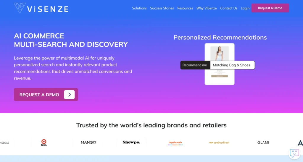 ViSenze: Visual search tool for seamless e-commerce product discovery