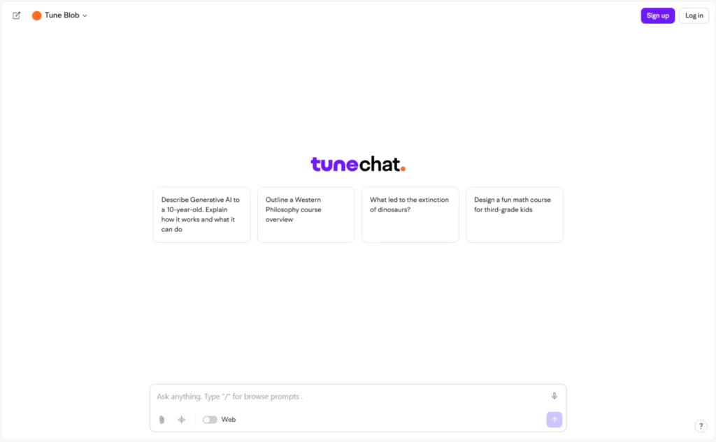 TuneChat: Comprehensive chat platform with model deployment and fine ...