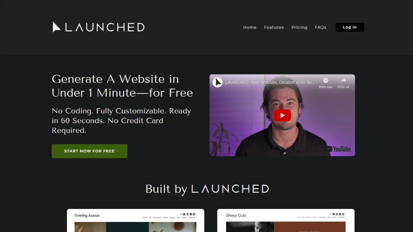 Launched: Website builder with customizable templates and secure ...