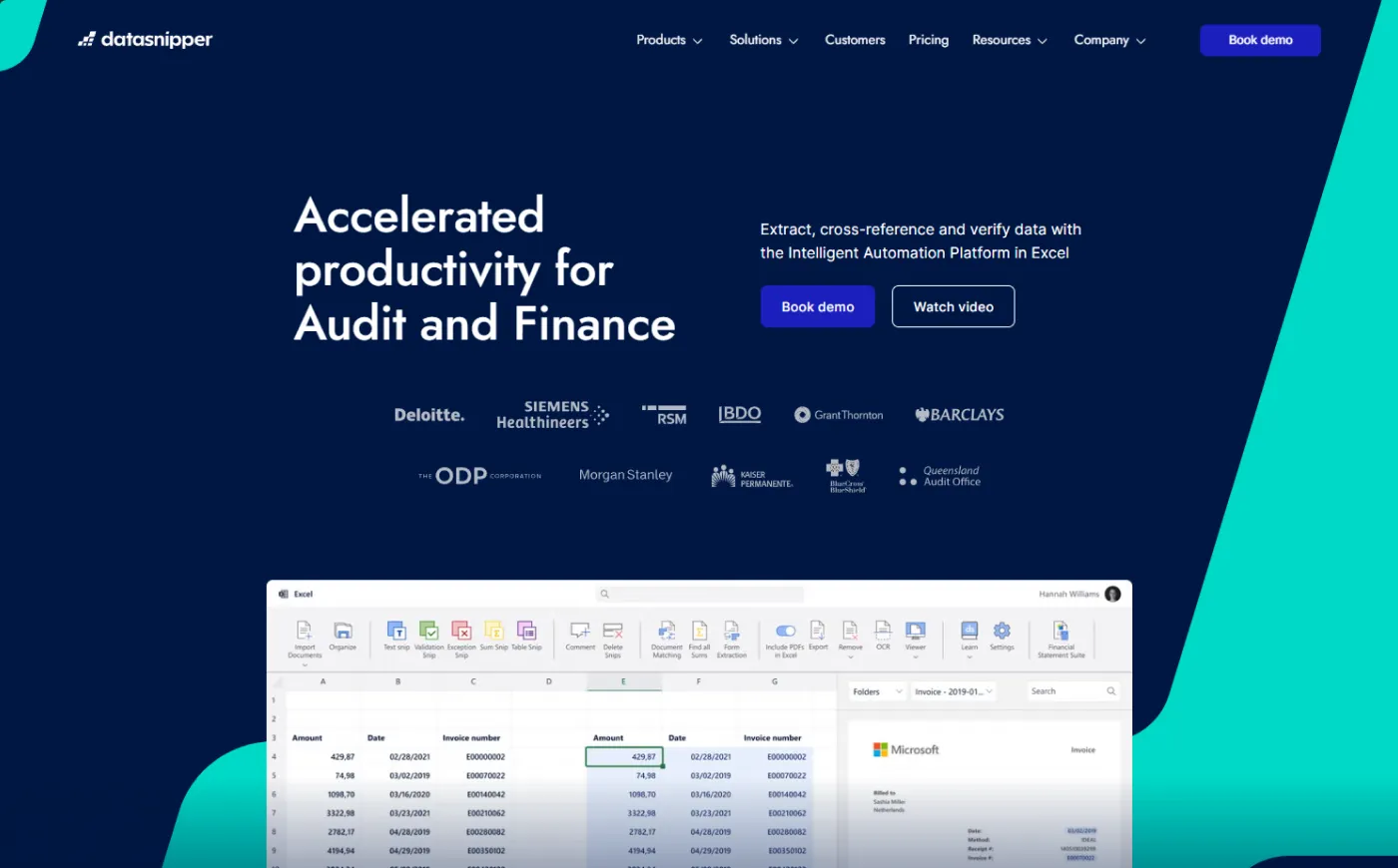 DataSnipper: Excel-based intelligent automation platform for finance ...