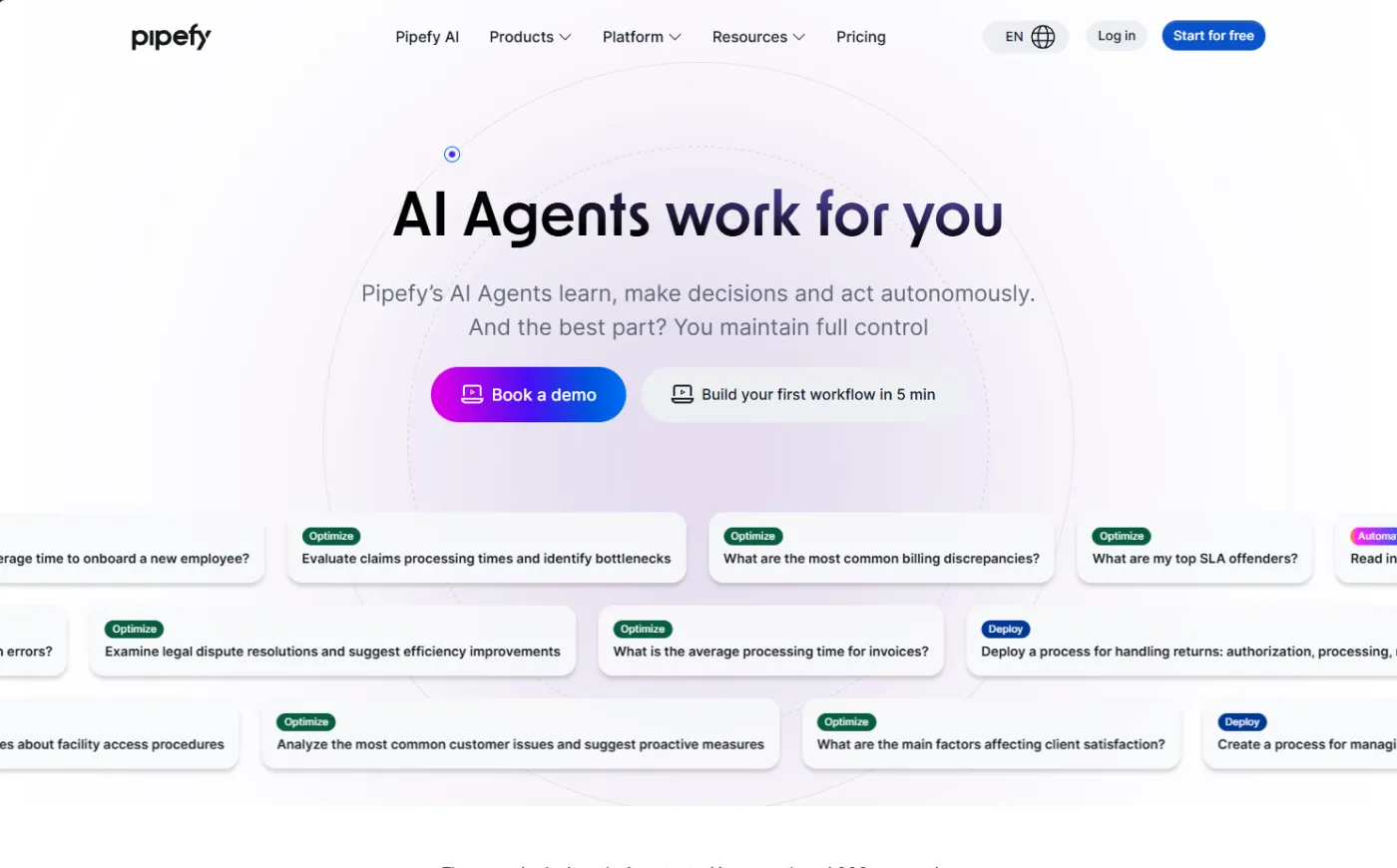 Pipefy: Business process management and workflow automation platform