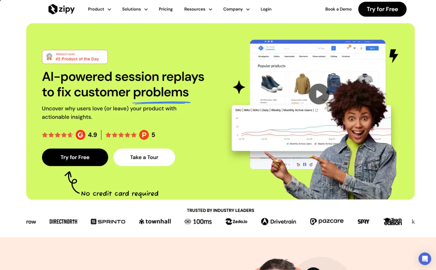 Zipy: Comprehensive debugging and product analytics platform for user experience optimization