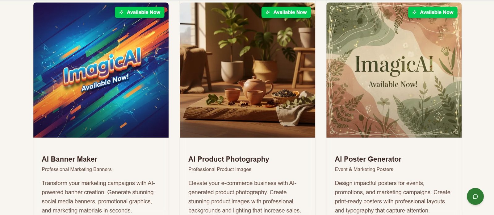 Imagic AI: AI image generator for sellers and e-commerce business owners